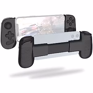 TUDIA Easy Snap On Hard Case Compatible with Backbone One Gaming Controller [for iOS Version Only], Snug Fit Protective Tough Case Anti-Scratch Extra Grip Cover [CASE ONLY] - Black