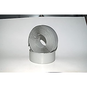 1" Wide Vinyl Chair Strap Repair & Replacement Matte Finish for Patio Pool Lawn Garden Furniture 20' Durable Roll - Best for Strapping, Repair & Restoration (Gray Color #219)