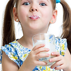 JUSTKIDSTOY Unicorn Stud Earrings for Girls S925 Sterling Silver Hypoallergenic Created Opal Earrings Cute Birthday Gift for Women Daughter