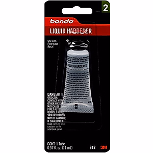 3M Bondo Liquid Hardner Polyester 0.37 Fl. Oz. Tube Carded