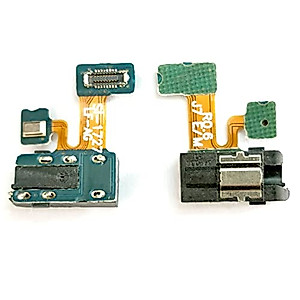 YESUN Earphone Headphone Audio Microphone Mic Jack Flex Cable for Samsung Galaxy J3 J5 J7 2017 J330 J530 J730 J4 2018 J400 J400F (Pack of 2)