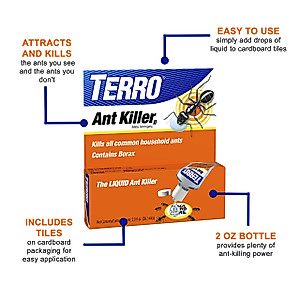 TERRO Liquid Ant Killer ll T200, 2 oz