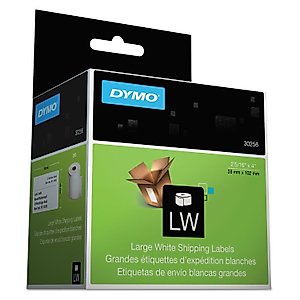 DYMO LabelWriter Shipping Labels 2 5/16 x 4 White 300 Labels/Roll DYM30256