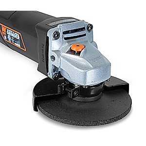 WEN 944 7-Amp Angle Grinder, 4-1/2", Grey,black,orange