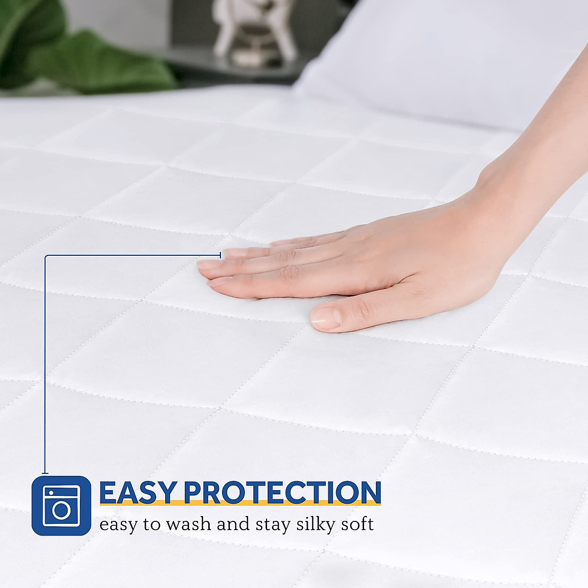Sealy Heated Mattress Pad Queen Size 60x80 Inch | Luxury Quilted Waterproof Electric Mattress Cover with 10 Heat Setting Dual Controller & 1-12 Hours Auto Shut Off | Fit Up to 17" Deep Pocket