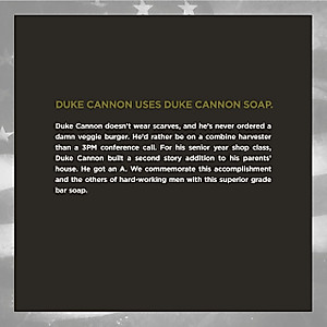 Duke Cannon WWII Era Big Brick of Soap for Men - Accomplishment, 10oz. Limited Edition