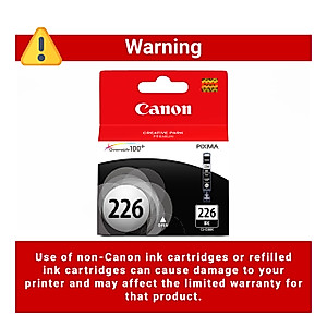 Canon CLI-226 BLACK Compatible to iP4820,iP4920,iX6520,MG5120,MG5320,MG5520,MG8120/MG6120,MG8220/MG6220,MX882,MX892/MX472 Printers