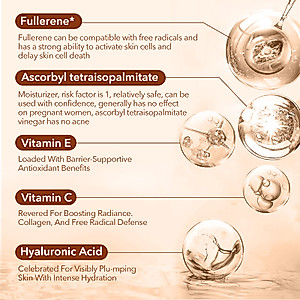 Dark Spot Remover for Face, Umeantobee Serums Capsules for Face Anti Aging Serum with Hyaluronic Acid Supplements, Vitamin E, Vitamin C Reduces Wrinkles, Brighten Nourishes skin, face serum for women Gold