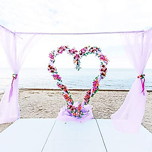 Livder Double Face Satin Ribbon Roll, 1 inch Wide 50 Yard Length (Hot Pink)