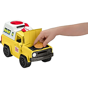 Fisher-Price Imaginext Preschool Toy Disney Pixar Toy Story Buzz Lightyear Figure & Pizza Planet Truck for Pretend Play Kids Ages 3+ Years