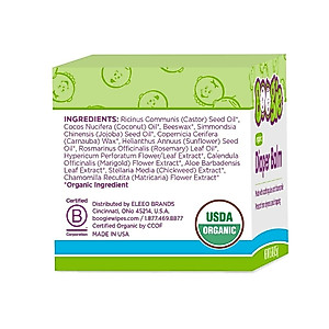 Boogie Diaper Rash Balm for Baby, USDA Certified Organic, Made with Naturally Derived Ingredients, 1.5 oz (Pack of 1)