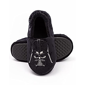 STAR WARS Darth Vader Slippers Boys Kids Villain House Shoes Loafers 11.5 US Little Kid