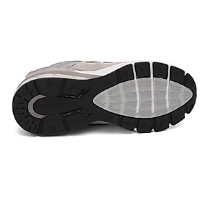 New Balance womens Made in Us 990 V5 Sneaker, Grey/Castlerock, 8.5 US