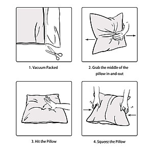 FBTS Prime Pack of 2 Outdoor Waterproof Decorative Throw Pillows with Inserts for Patio Furniture, 18x18 Inch Square Fade Resistant Patio Garden Cushions for Couch Bed Sofa, Paisley Navy