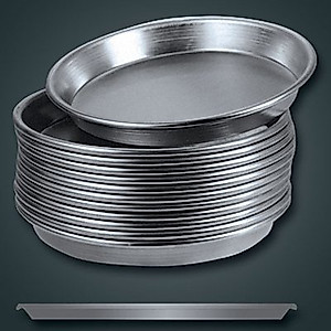 American Metalcraft ADEP7 Pizza Pans, 7.2" Length x 7.25" Width, Silver