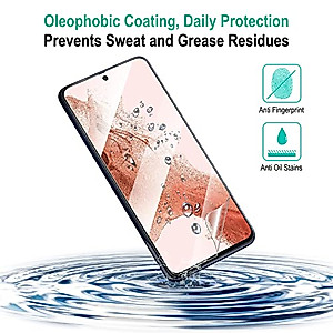 AACL Galaxy S22 Plus Screen Protector with Camera Lens Protector for Samsung Galaxy S22 Plus 5G,6.5Inch hybrid flim[7H][Fingerprint Unlock][Anti-Scratch][3 Pack + 2 Pack]