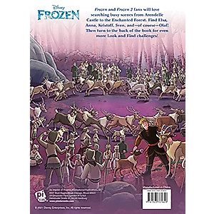 Disney Frozen - Where’s Olaf? Look and Find Activity Book - Includes Elsa, Anna, and More Frozen Favorites - PI Kids