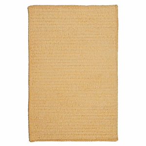 Rug Simple Chenille - Dandelion 4 ft. x 6 ft. Braided Rug