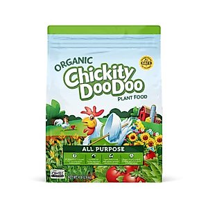 Chickity Doo Doo All Purpose 4lb 2-4-3 | Garden Food | Home and Garden Fertilizer | All Purpose Organic Plant Food