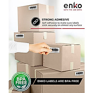 enKo (24 Rolls, 12000 Labels) Address & Shipping Labels 30336 (1" x 2-1/8) Compatible for Dymo LabelWriter