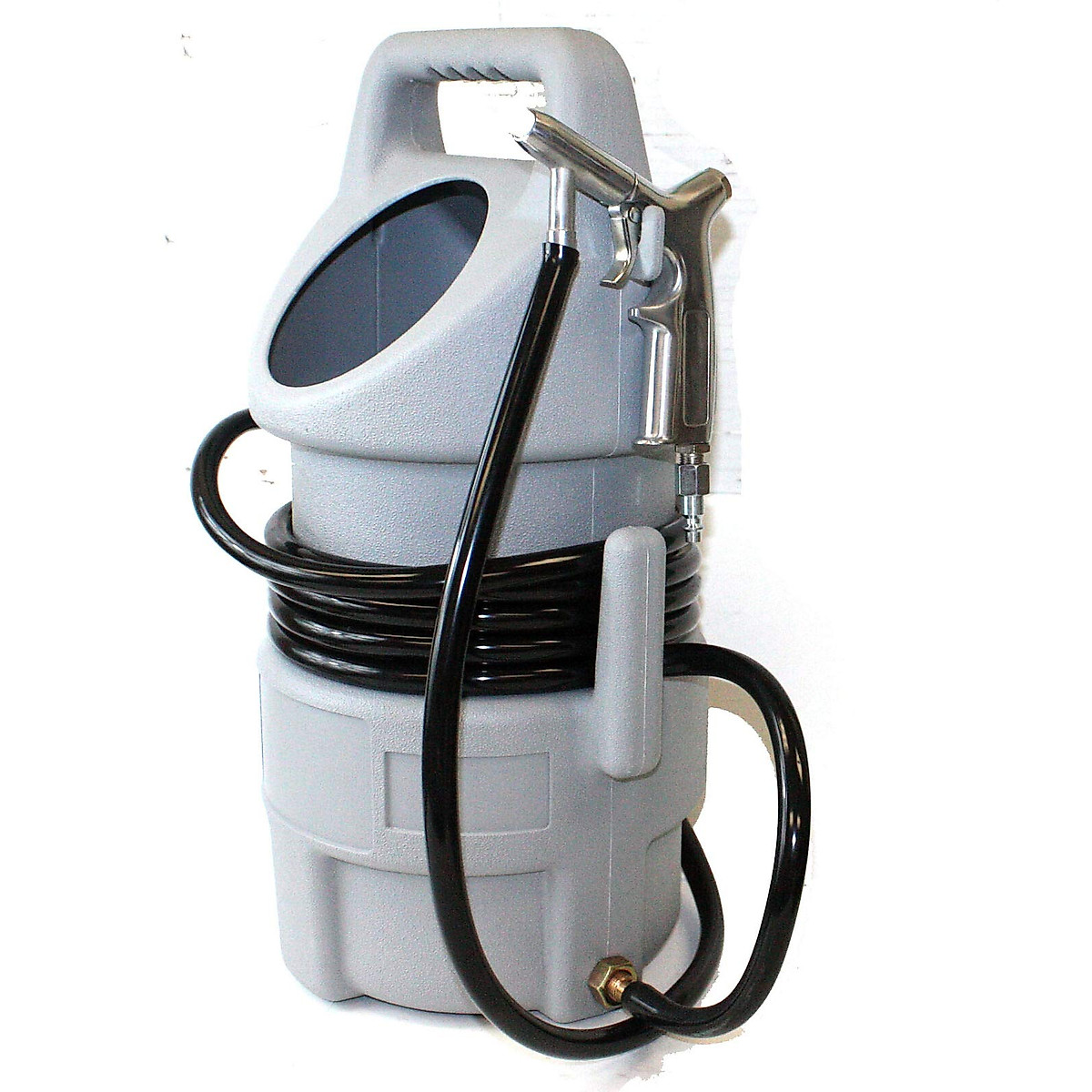 9TRADING Abrasive Blaster Sandblasting Portable Sandblaster Hopper Gun Paint Rust Remover