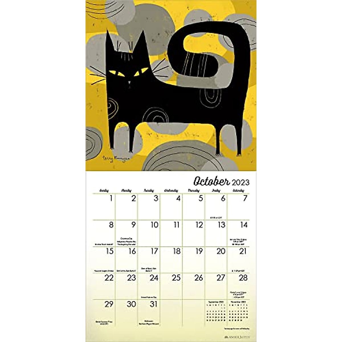 Feline 2023 Wall Calendar: Terry Runyan's Cats