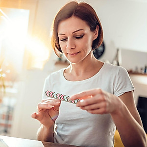 IFUNSON Professional Nail File, Colorful Double Sided120/180 Grit Emery Boards, Manicure Pedicure Tool and Nail Buffering Files, 10 Pack