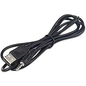 ZIMRIT 3.5mm Male AUX Audio Jack to USB 2.0 Male Charge Cable Adapter Cord 3 Feet (3.5mm Aux 3 feet)