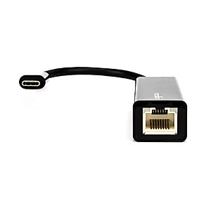 Rocstor Y10A174-B1 Premium USB-C to Gigabit Network Adapter - USB Type-C to Gigabit Ethernet 10/100/1000 Adapter – Compatible with Mac & PC – Plug & Play (No Drivers Needed) - USB 3.1, Black