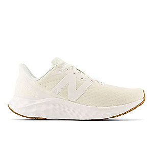New Balance Women's Fresh Foam Arishi V4 Running Shoe, Raw Sugar/Gum, 8