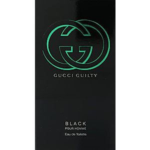 Gucci Guilty Black By Gucci Eau De Toilette Spray 3 Oz For Men