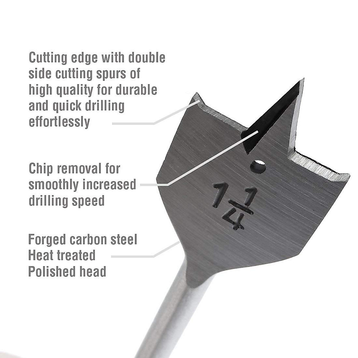 WORKPRO 13-Piece Spade Drill Bit Set & WORKPRO 10-Piece Pro Spade Drill Bit Set