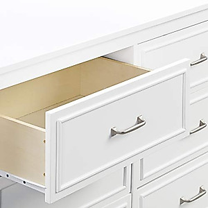 DaVinci Charlie 6-Drawer Double Dresser in White