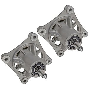 Caltric Spindle Assembly Set Compatible with Husqvarna EZ 4824 BI/GTH 2248 XP/GTH 250 / GTH 2548 / GTH 2548 XP/RZ 46 i/RZ 4621 / RZ 4623 / YTH 1848 Lawn Mowers and Garden Tractors