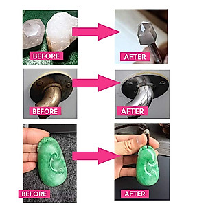 SCOTTCHEN Buffing Polishing Wheel 8" x 5/8" Arbor x 70Ply White Fine Cotton for Bench Grinder - 2 PCS