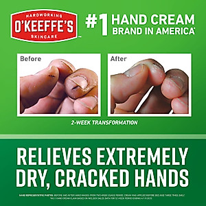 O'Keeffe's Working Hands Hand Cream, For Extremely Dry, Cracked Hands, 6.8 oz Jar (Value Size, Pack of 1)
