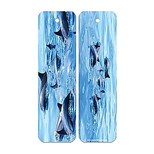 60 pcs Ocean Design Bookmark- Inspiration, Encouraging, Positive, Teaching Bookmarks Bulk.Unique Gift- (Ocean)