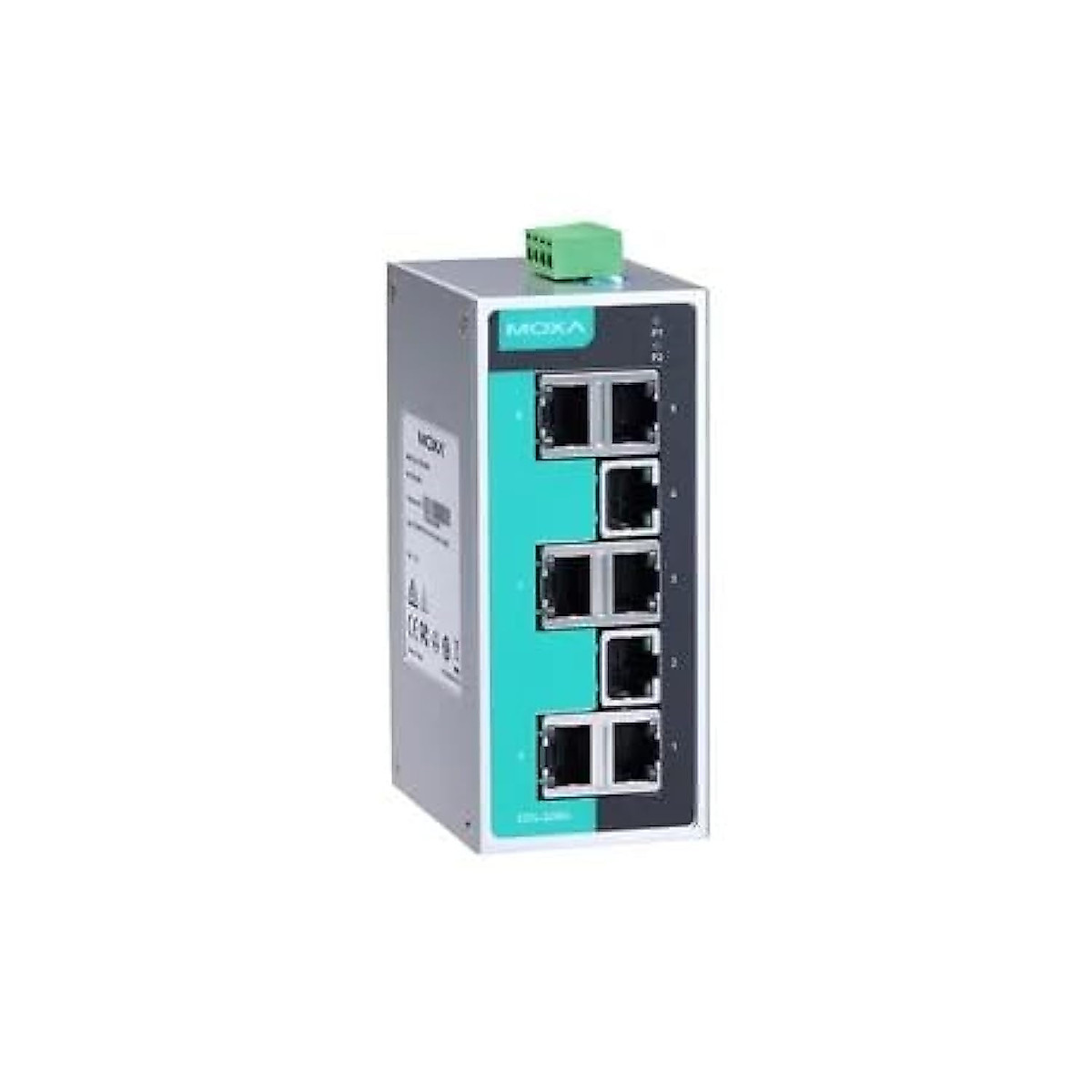 MOXA EDS-208A-T - 8 Ports Unmanaged Ethernet Switch, -40 to 75°C