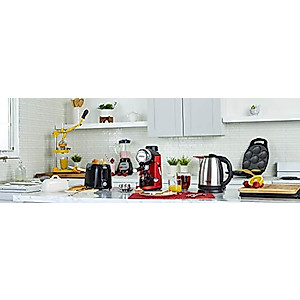 IMUSA USA GAU-18220 1.8 Liter Cordless Stainless Steel Electric Tea Kettle with Easy To Serve Pouring Spout