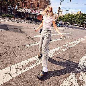 Crocs Unisex-Adult Classic Clogs (Best Sellers), Black, 10 Men/12 Women