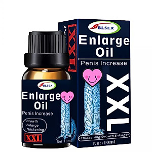 BLSEX XXL Enlargement Oil Increase Male Enlarge Oil | 0.34 fl.oz | Pack of 1