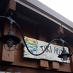 Chenzt 2" Antique Bronze Cup Hooks,Big Screw in Hooks,2 Inch Antique Brass Ceiling Hooks,Christmas Lights and Plant Hanger Hooks,Drapery Curtain Tieback Hooks,Indoor and Outdoor Hooks 20Pcs