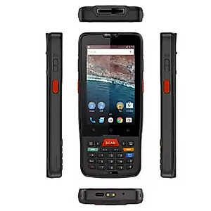 SUR ING DT76 Android 9.0 PDA Handheld Barcode Scanner Mobile Computer 1D/2D QR Scanner Support NFC Wireless Wi-Fi Bluetooth 4G for Warehouse Delivery Retail Inventory Management System