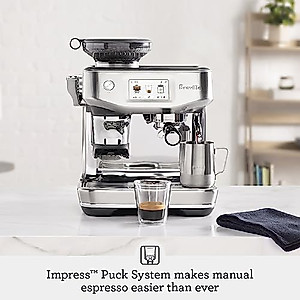 Breville Barista Touch Impress Espresso Machine BES881BSS, Brushed Stainless Steel
