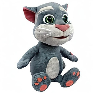Relsy Talking Tom & Friends, My Talking Tom 12 Inch Plush Toy with Interactive Features, Talkback Talking Friends Stuffed Cuddly Plush Toy 12"