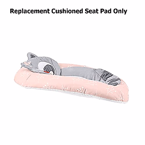 Ele Toys Replacement Part for Fisher-Price Baby Raccoon Cradle 'n Swing - GWD45 ~ Replacement Cushioned Seat Pad ~ Pink Model, 12.0 ounces
