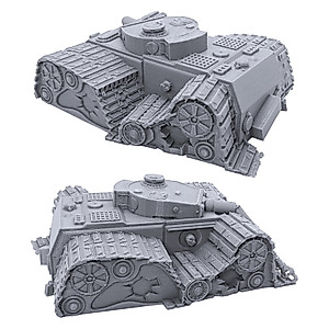 EnderToys Broken Vehicles Bundle, Terrain Scenery for Tabletop 28mm Miniatures Wargame, 3D Printed and Paintable