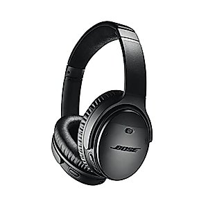 Bose QuietComfort 35 (Series II) Wireless Headphones, Noise Cancelling, with Alexa voice control – Limited Edition Triple Midnight