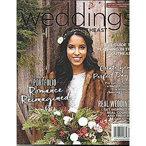 WEDDINGS SOUTHEAST MAGAZINE, PORTFOLIO ROMANCE REIMAGINED WINTER, 2018/2019
