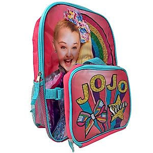 Jojo Siwa 16" Backpack with Lunch Bag- B20JO46556